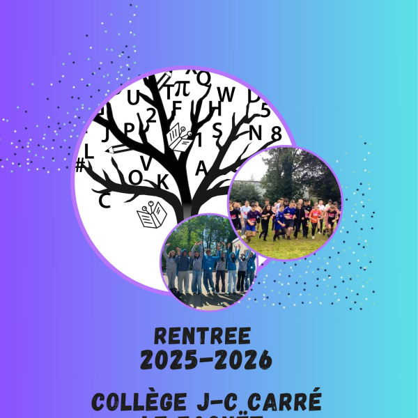 INFOS Rentrée 2025-2026 - Collège Jean Corentin Carré - Le Faouët